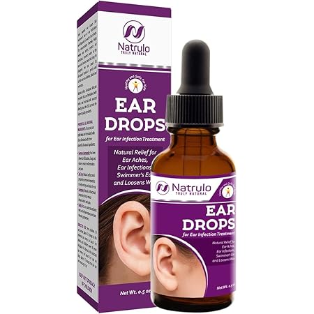Amazon.com: Organic Ear Oil for Ear Infections - Natural Eardrops for ...