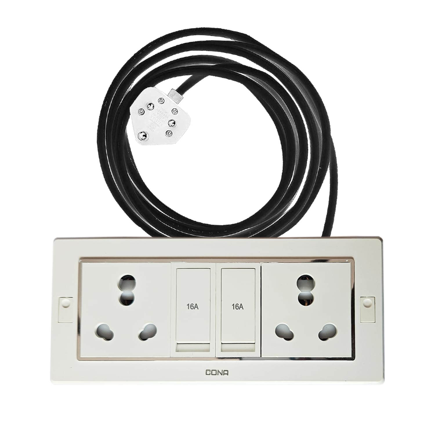 Buy Glare Max Extension Board Cona Switch Socket 1.5mm Heavy Duty ...