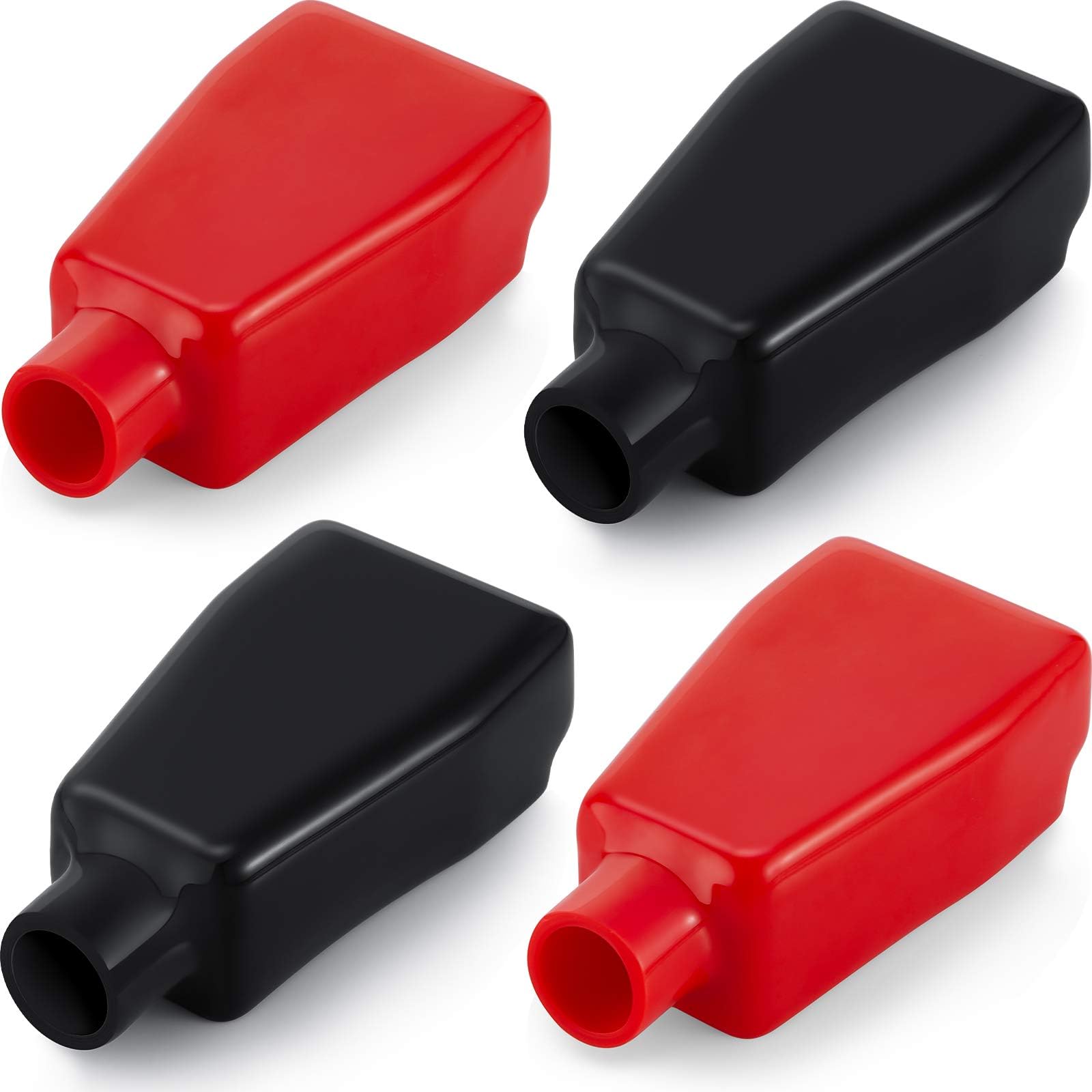 Amazon.com: Top Post Plastic Battery Caps- One Red and One Black per ...