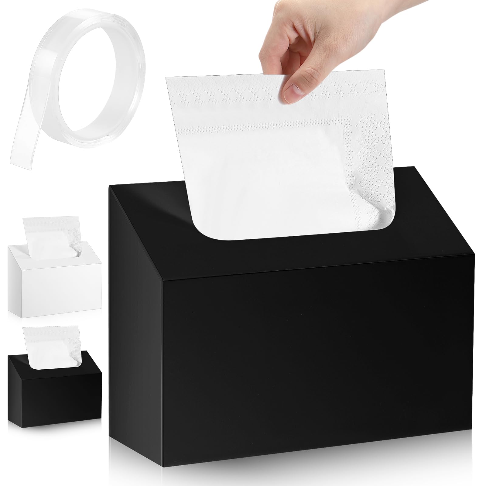 Amazon.com: Marsui Hand Towel Box Cover Compatible with Kleenex ...