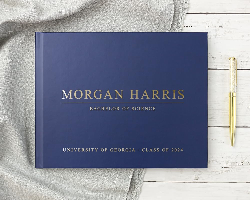 Amazon.com: Custom College Graduation Book for Graduating Student ...