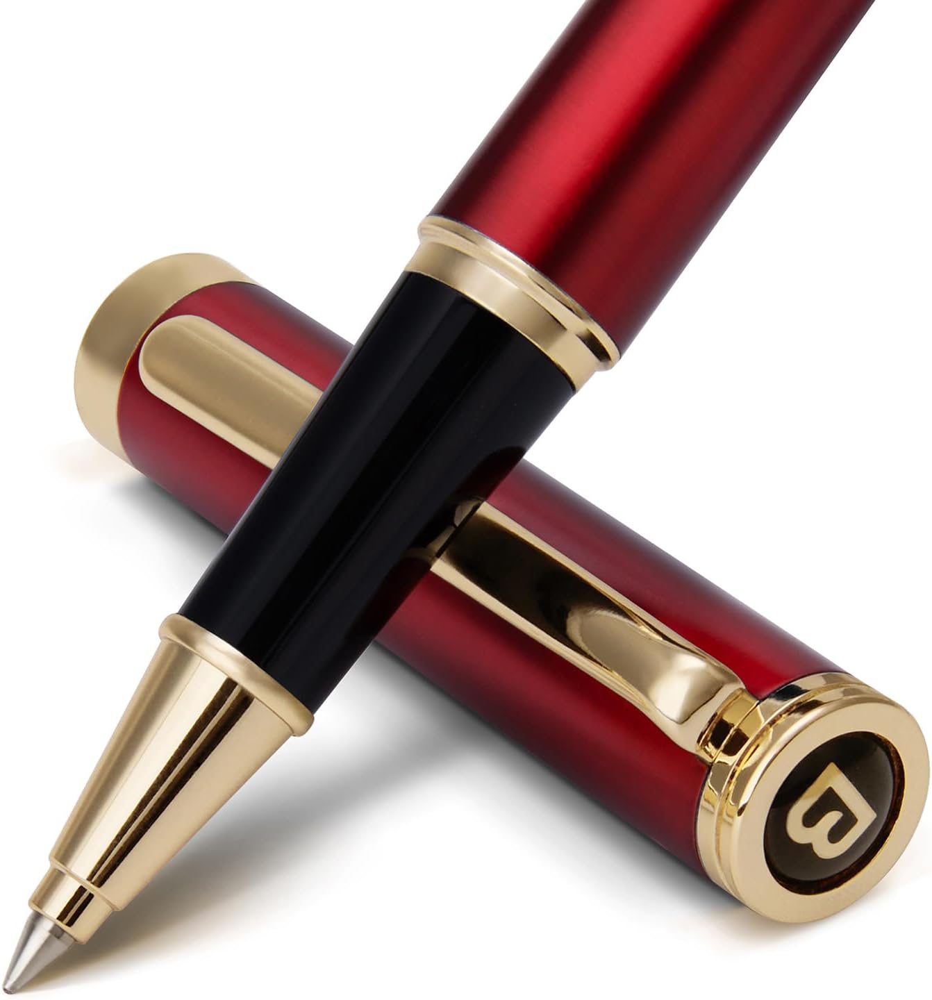 Luxury Rollerball Pen,24K Gold Trim,Noble and Elegant Designs,Schneider ...