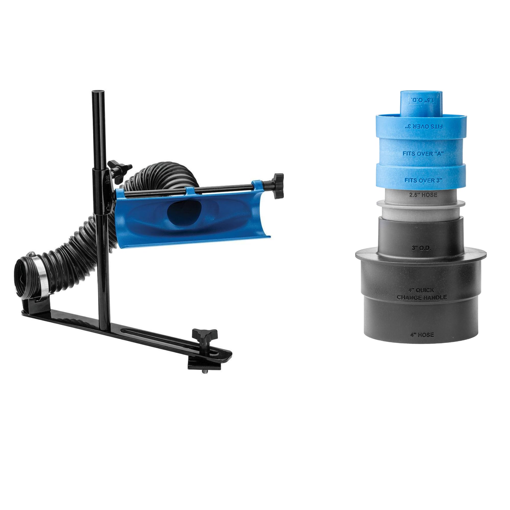 Amazon.com: Dust Right Lathe Dust Collection System & Stacking Adapter ...