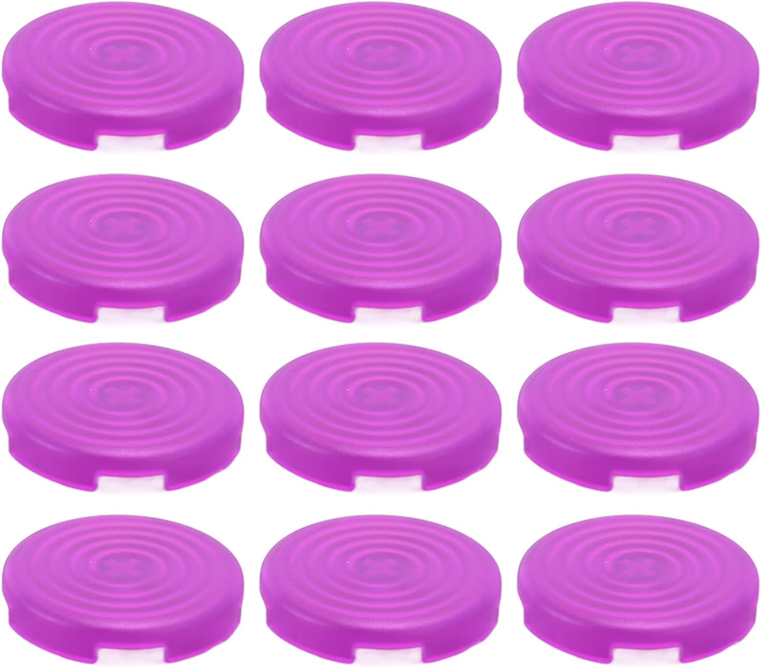 Amazon.com: Serounder 12pcs Arcade Button Cover, Clear Keycaps Press ...