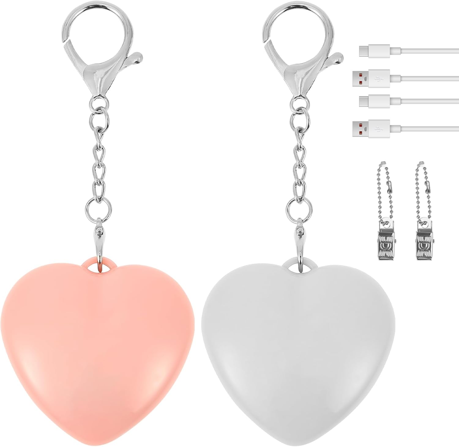 LYIYEYAN 2Pcs Purse Glow Heart Light, LED Automatic Sensor Purse Lamp ...