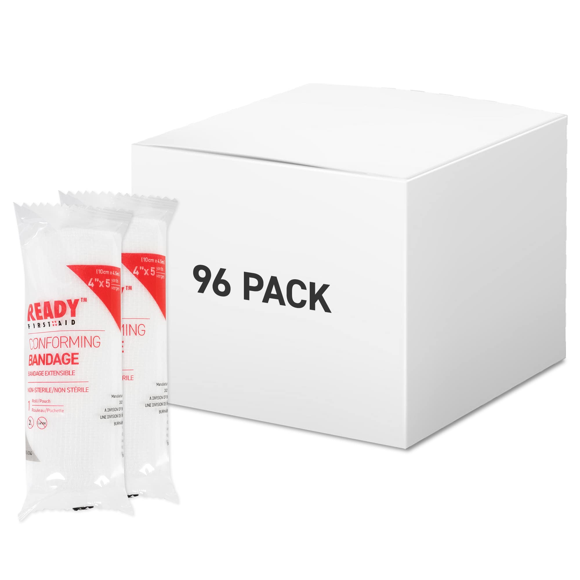 Conforming Stretch Gauze Bandage Roll, Individually Packed, First Aid ...