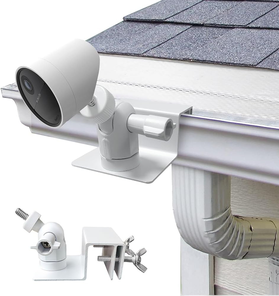 Amazon.com : Wasserstein Gutter Mount Compatible with Ring, Arlo, Blink ...