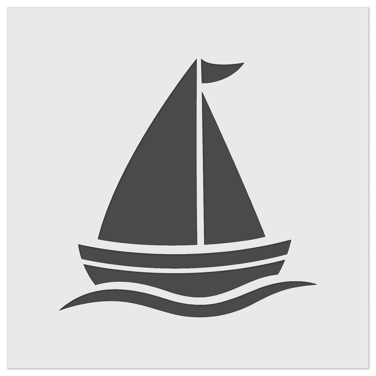 Printable Sailboat Stencils