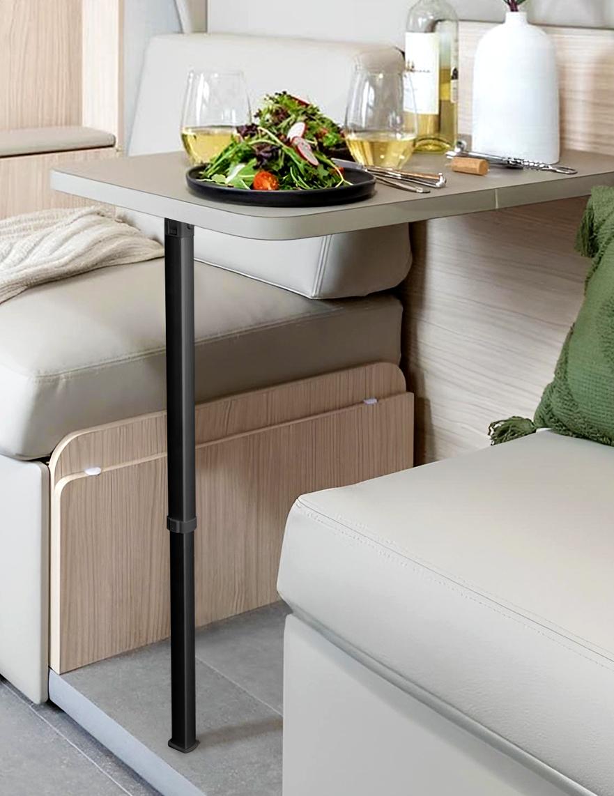 RV Table Leg Swivel 360° Swivel RV Table Leg - Adjustable Height ...