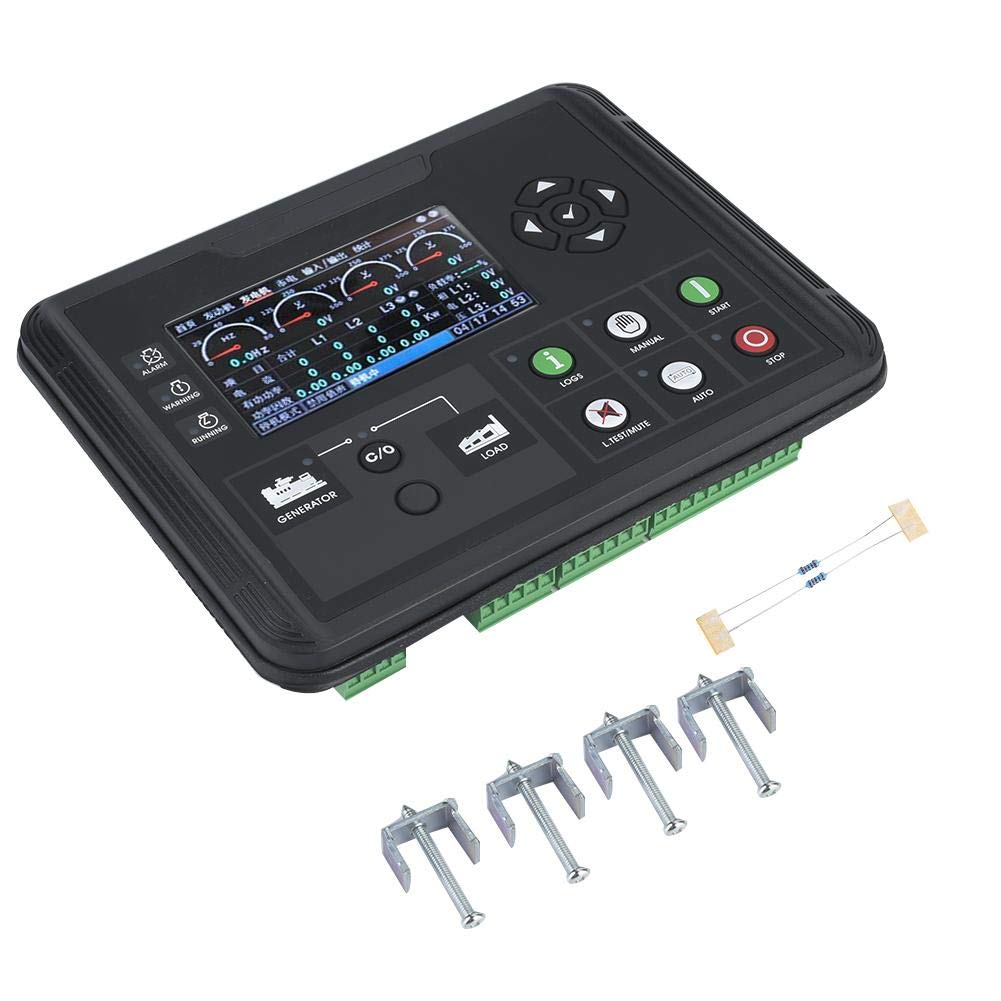 Buy DC70D Generator Control Module, 4.3 inch LCD Display Generator Controller Module Control ...
