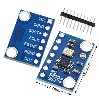 #icpart AD9833 Programmable Microprocessors Serial Interface Module Sine Square Wave DDS Signal ...