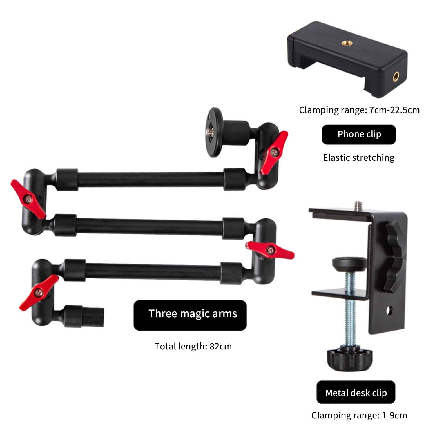 Snapklik.com : Upgraded 22in/57cm Adjustable Articulating Friction ...