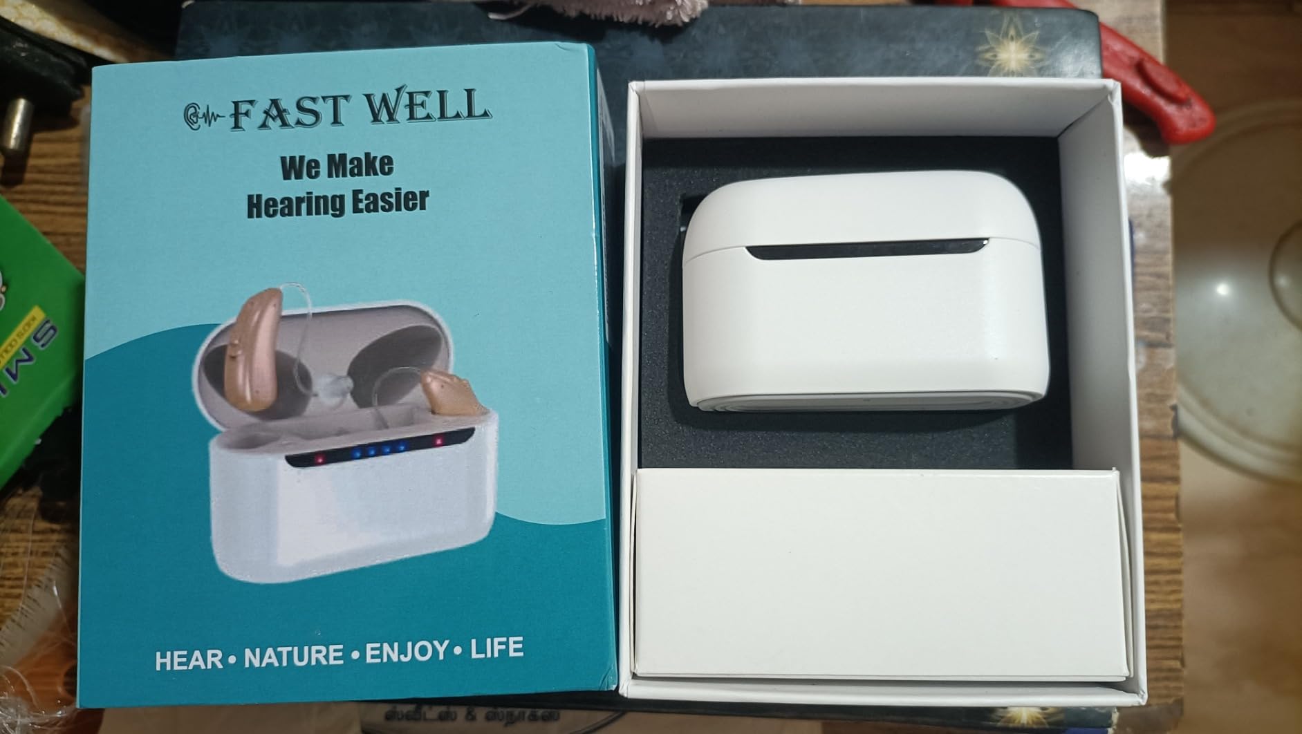 Fastwell RIC Digital Bluetooth Rechargeable Hearing Aids,16 Channels ...