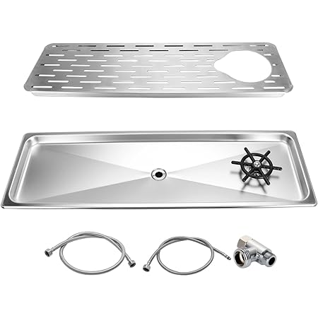 Amazon.com: Krome Dispense Rinser with Side Spray, 7 by 24", Stainless ...