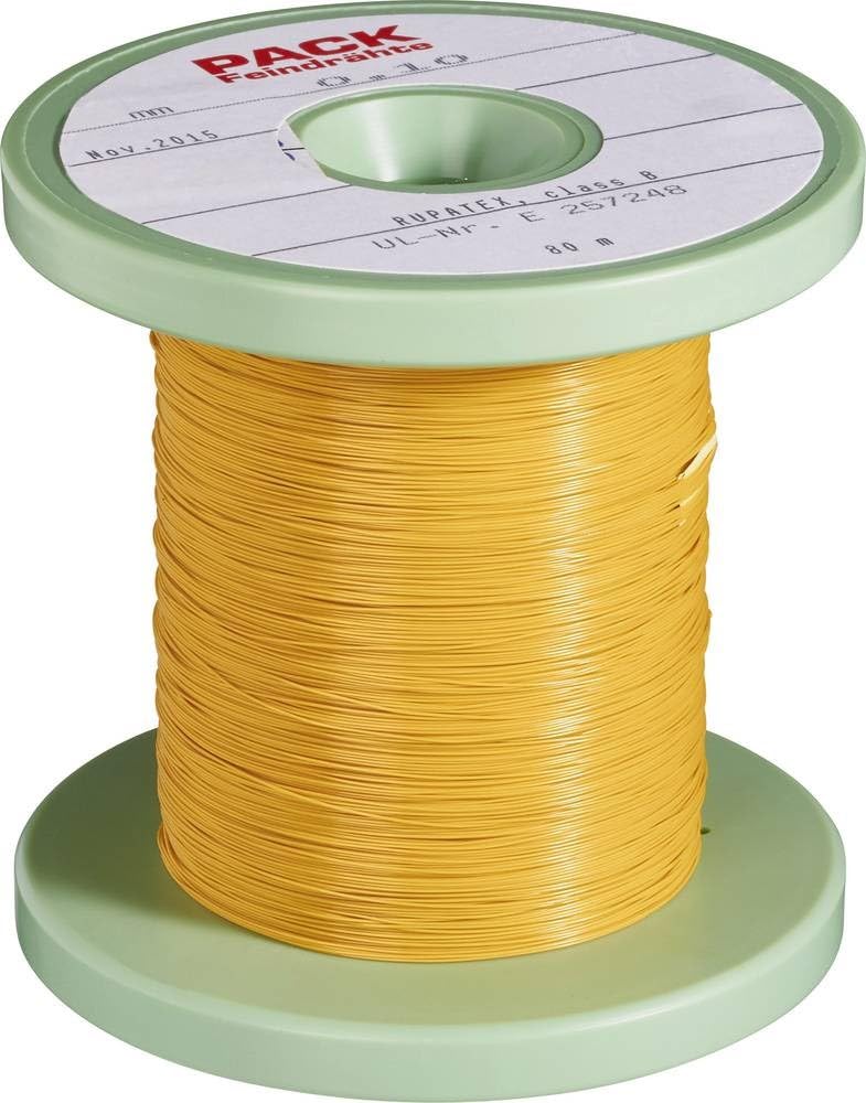 Pack Litz Wire Enamelled Copper Wire Diameter (with Insulator)=0.70 mm ...