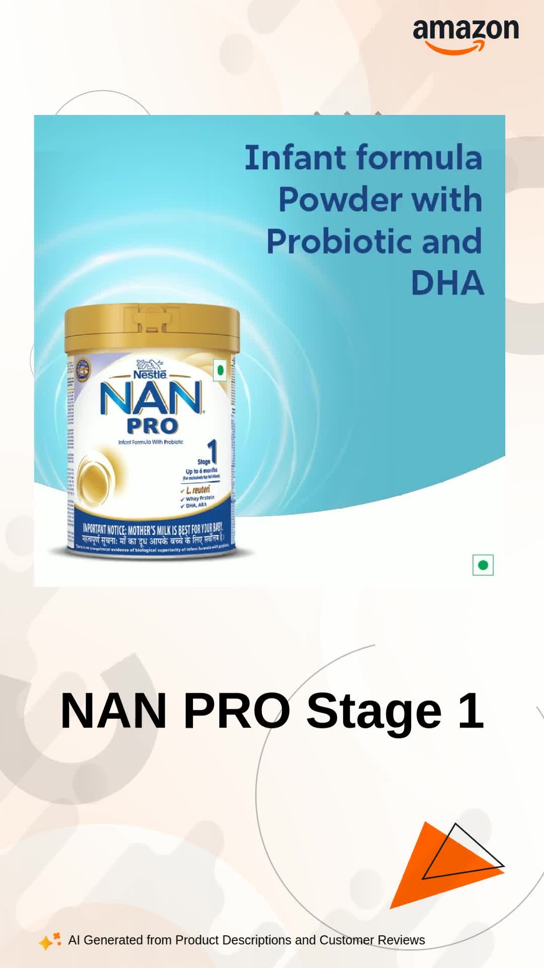 Watch NAN PRO Stage 1 on Amazon Live