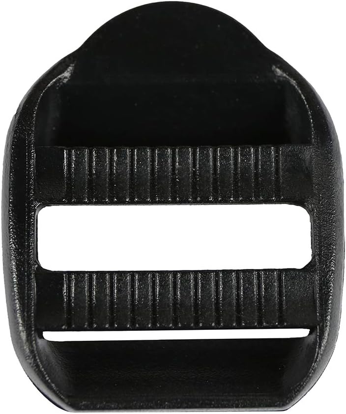 Amazon.com : Strapworks 1"- Plastic Strap Adjuster Black- Double Adjust ...