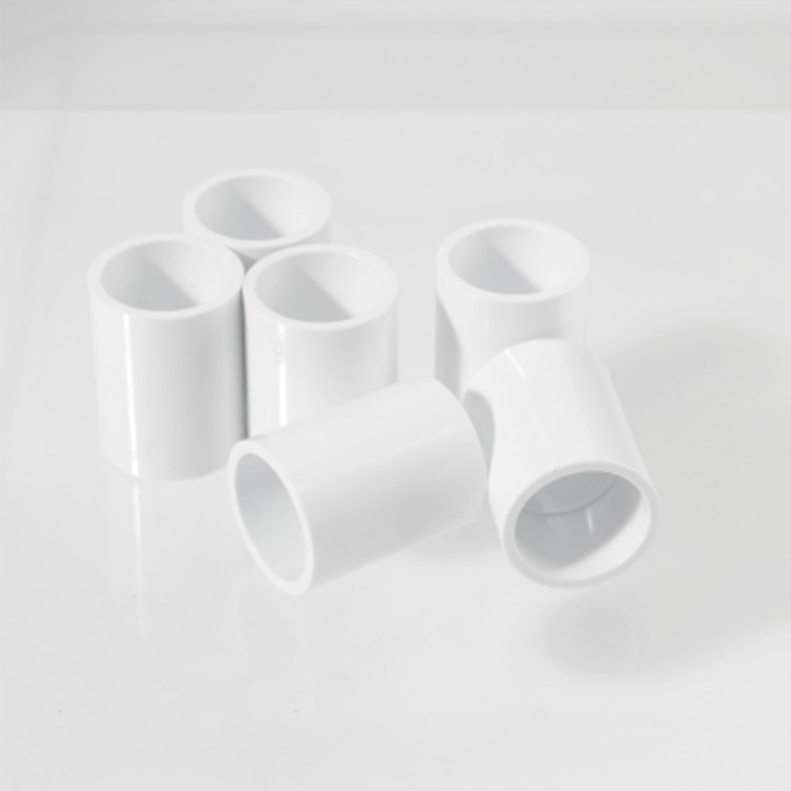 Snapklik.com : 40 Pack 3/4" PVC Pipe Coupling, PVC Slip Socket Fitting ...