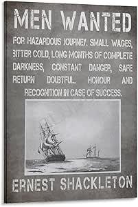 Amazon.com: Ernest Shackleton Celebrity Poster Men Wanted Poster ...