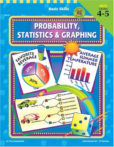 Amazon.com: Probability, Statistics & Graphing, Grades 4-5 (Basic ...