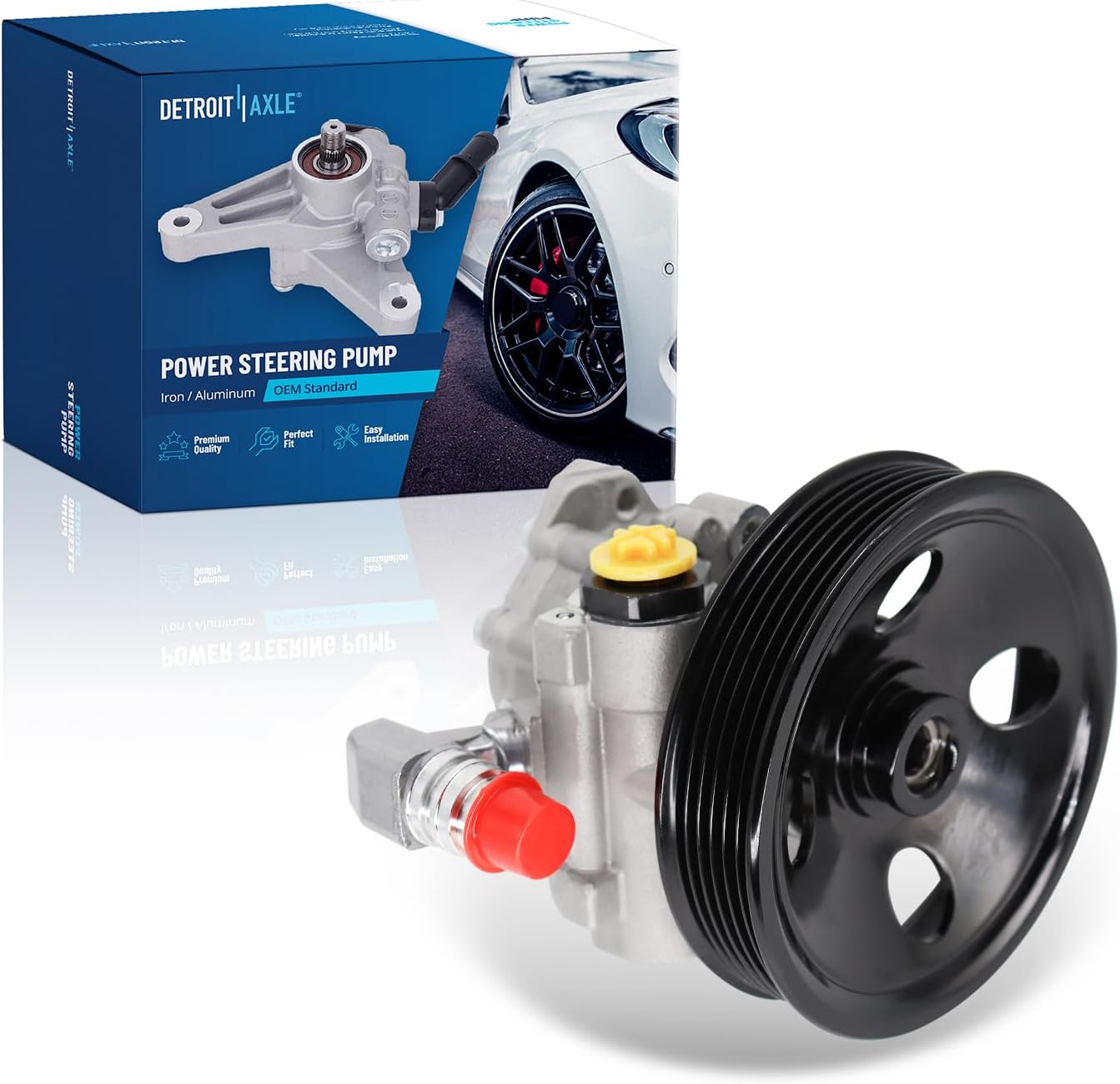 Amazon.com: Detroit Axle - Power Steering Pump for Mercedes-Benz ML320 ...