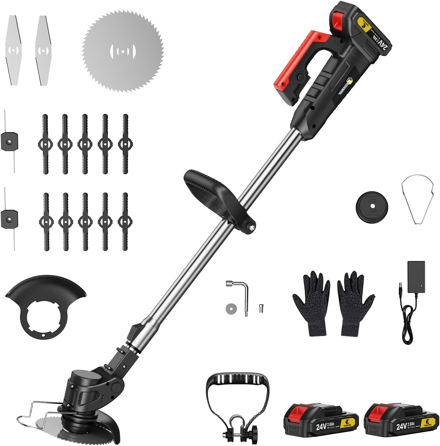 Lawn Barber Garden Strimmer with Stability Handle & Socket Wrench ...