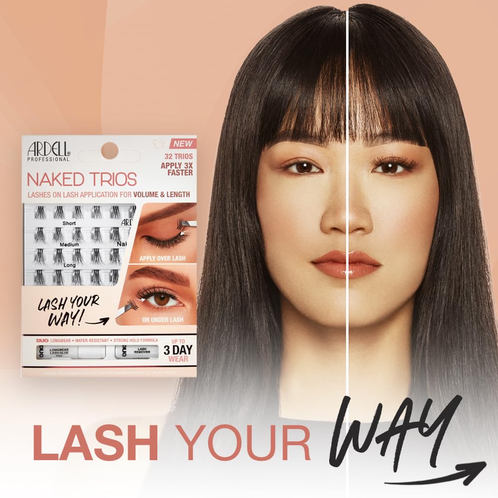 Snapklik.com : Ardell Naked Lashes Trios Kit