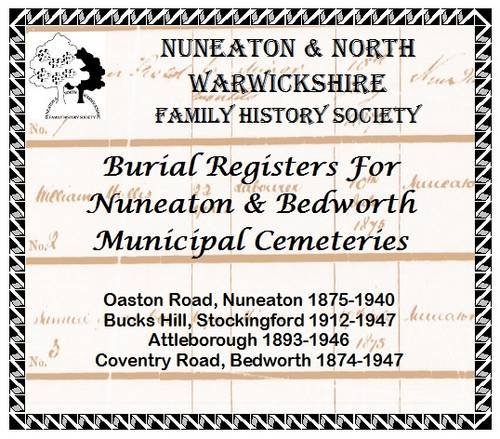 Burial Registers for Nuneaton and Bedworth Municipal Cemeteries ...