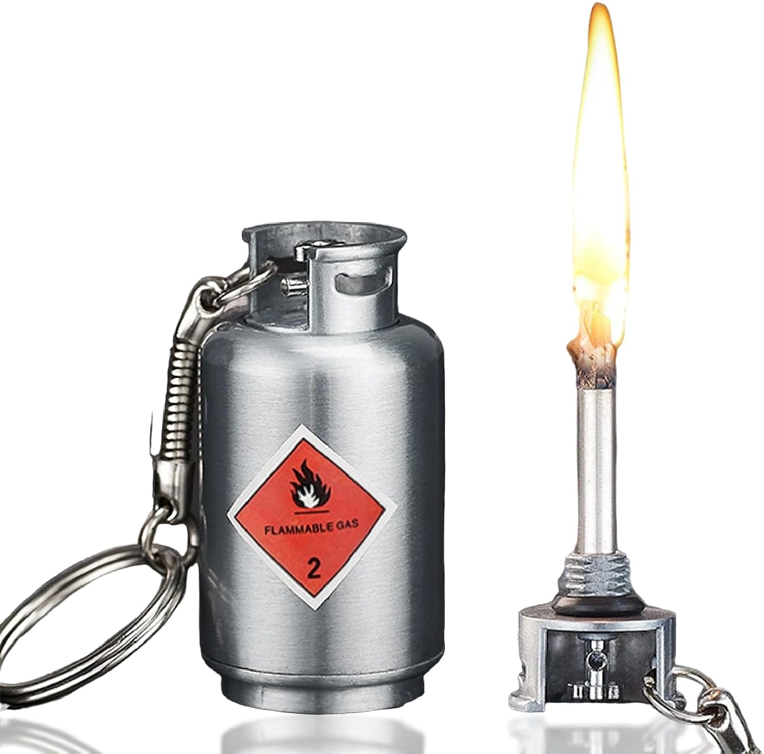 Amazon.com: Match Keychain Lighter, Kerosene Refillable, Waterproof ...