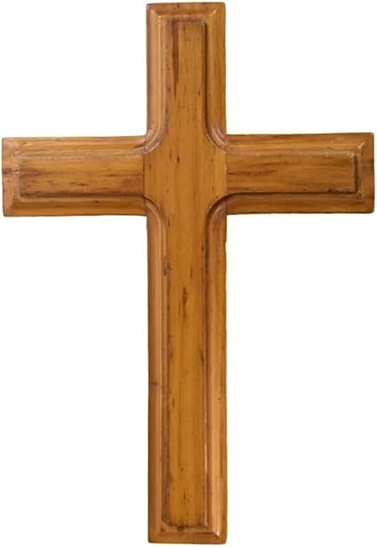 Amazon.com: Devotional Gifts Uk Wooden Cross. Plain Wood Cross. Holy ...