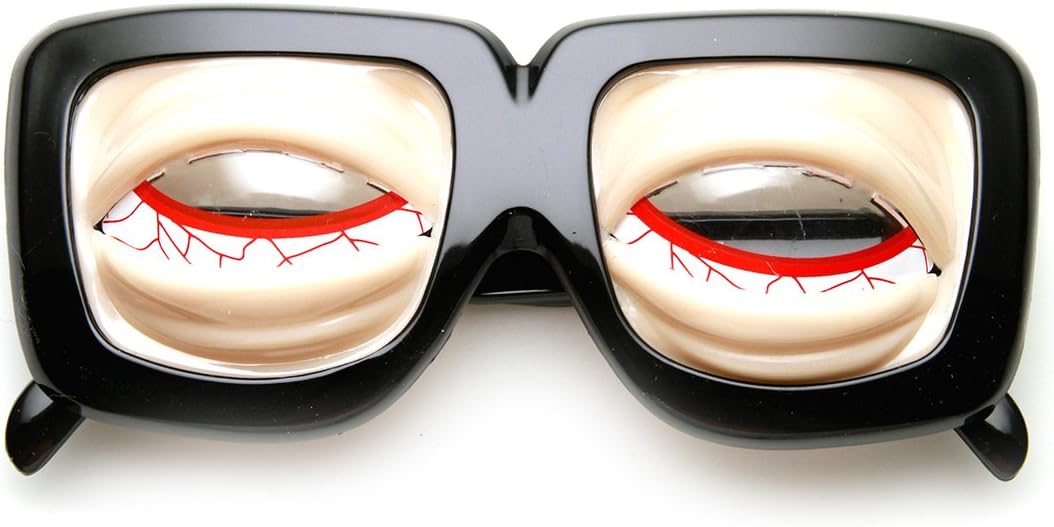 Amazon.com: zeroUV Zombie Monster Creepy Crazy Bulging Eyes Novelty ...