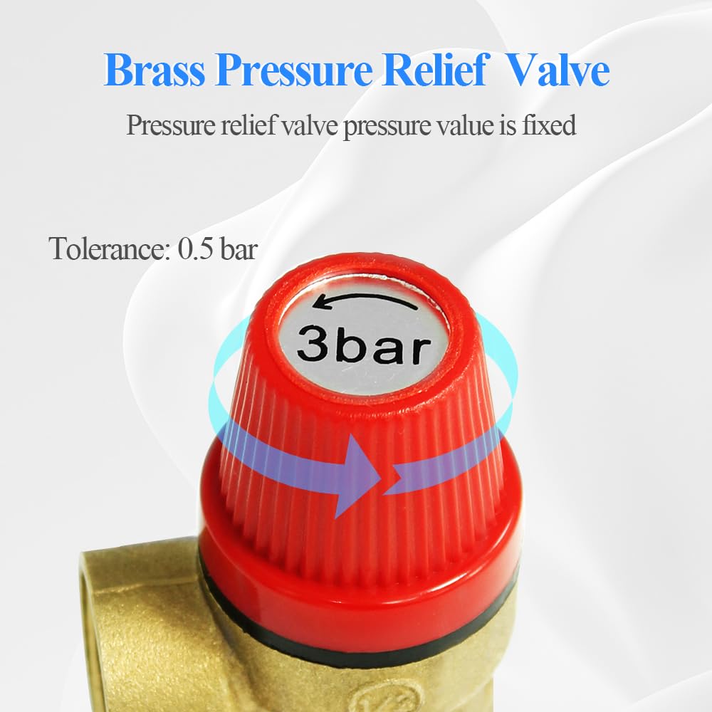 Snapklik.com : WiseWater 1/2" Pressure Relief Valve, Set Pressure ...