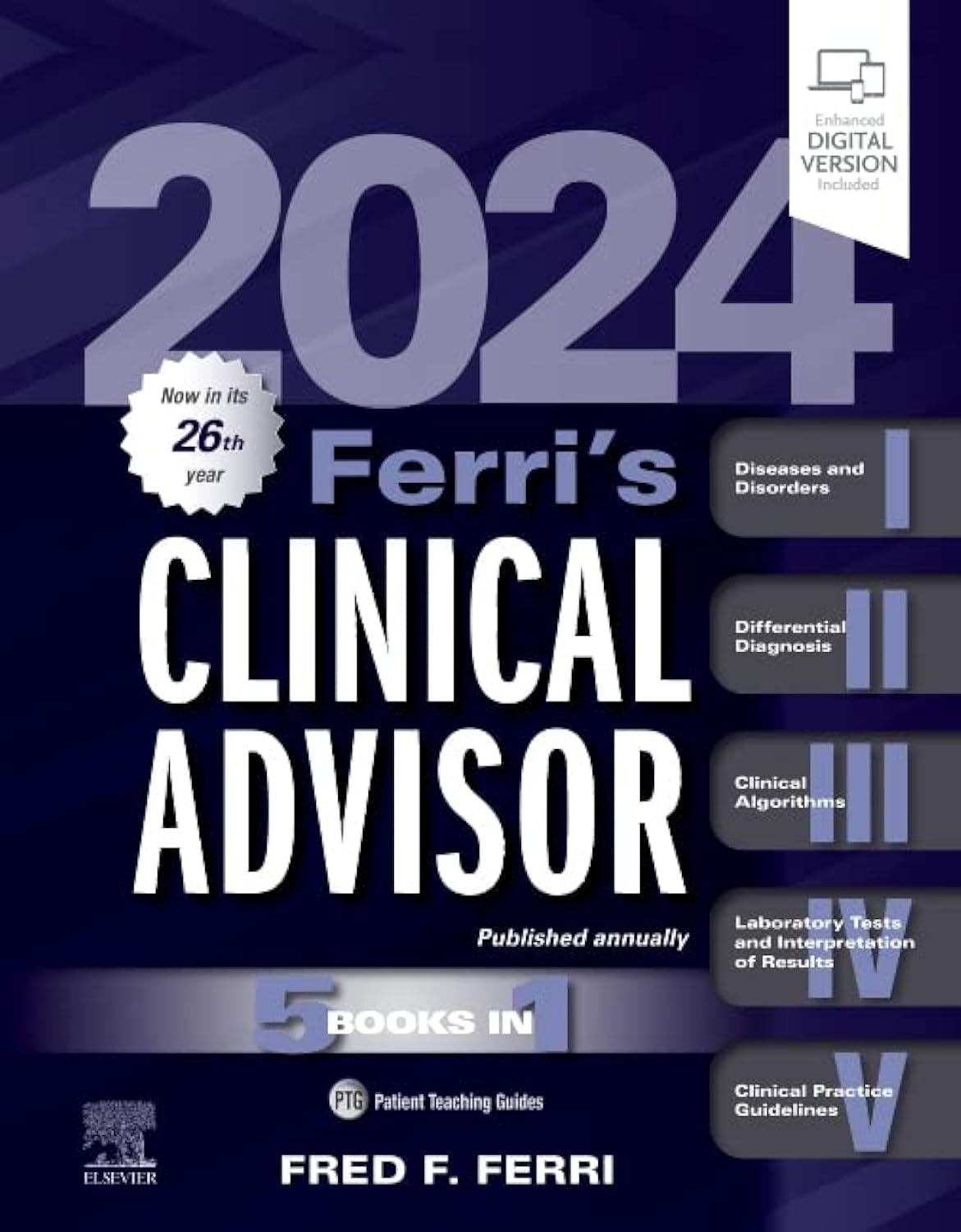 Ferri's Clinical Advisor 2024 : Ferri MD, Fred F.: Amazon.co.uk: Books