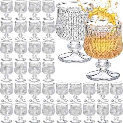 Amazon.com | Ziliny 36 Pack 1.7 oz Shot Glasses Set Cordial Glasses ...