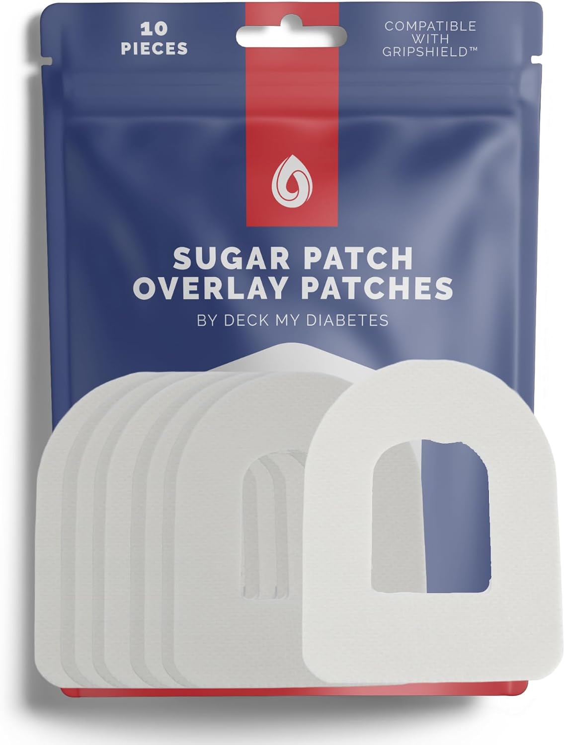 Amazon.com: Sugar Patch Adhesive Patches – Waterproof & Sweatproof for ...