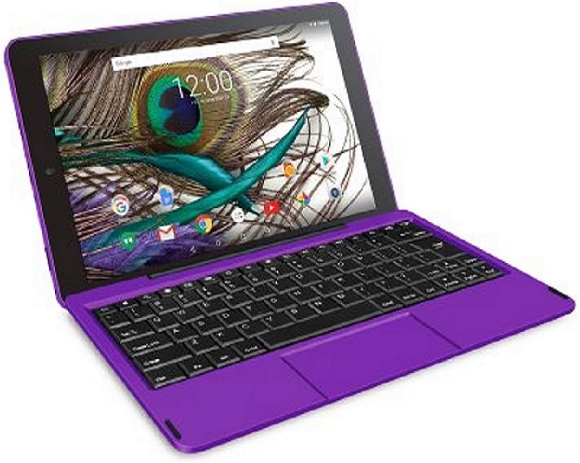 Amazon.com: RCA Viking Pro Purple Edition 10.1 Touchscreen 2 In 1 ...