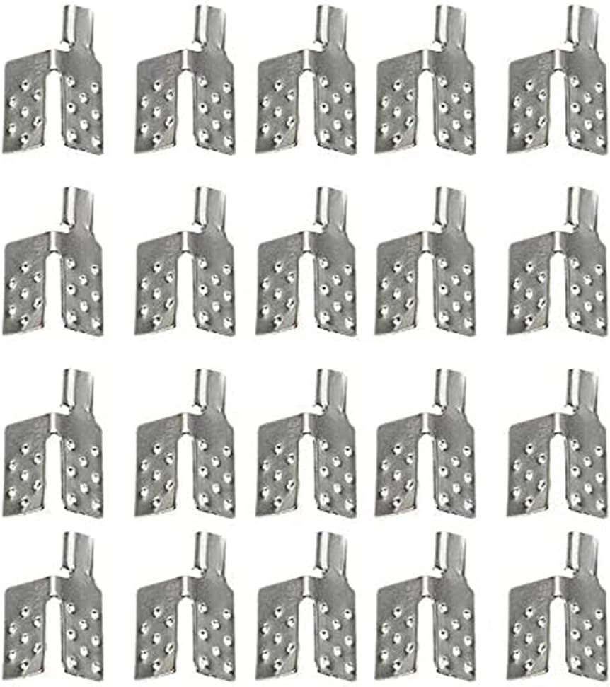pizarra 80Pcs Carbon Thermal Film Clamp Connector, Warm Floor Copper ...