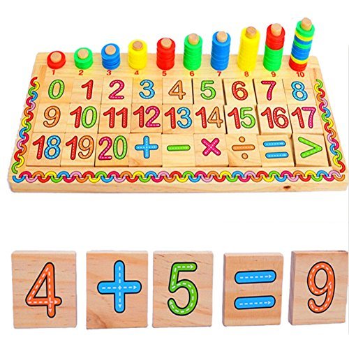 Numbers Counting Math Block Game Toys for Kids : Amazon.in: Toys & Games