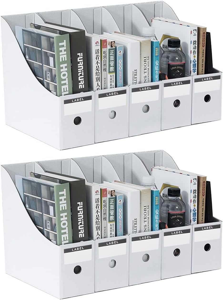 DUOAIKE Magazine File Holder Pack of 10,for Files,Papers, Documents ...