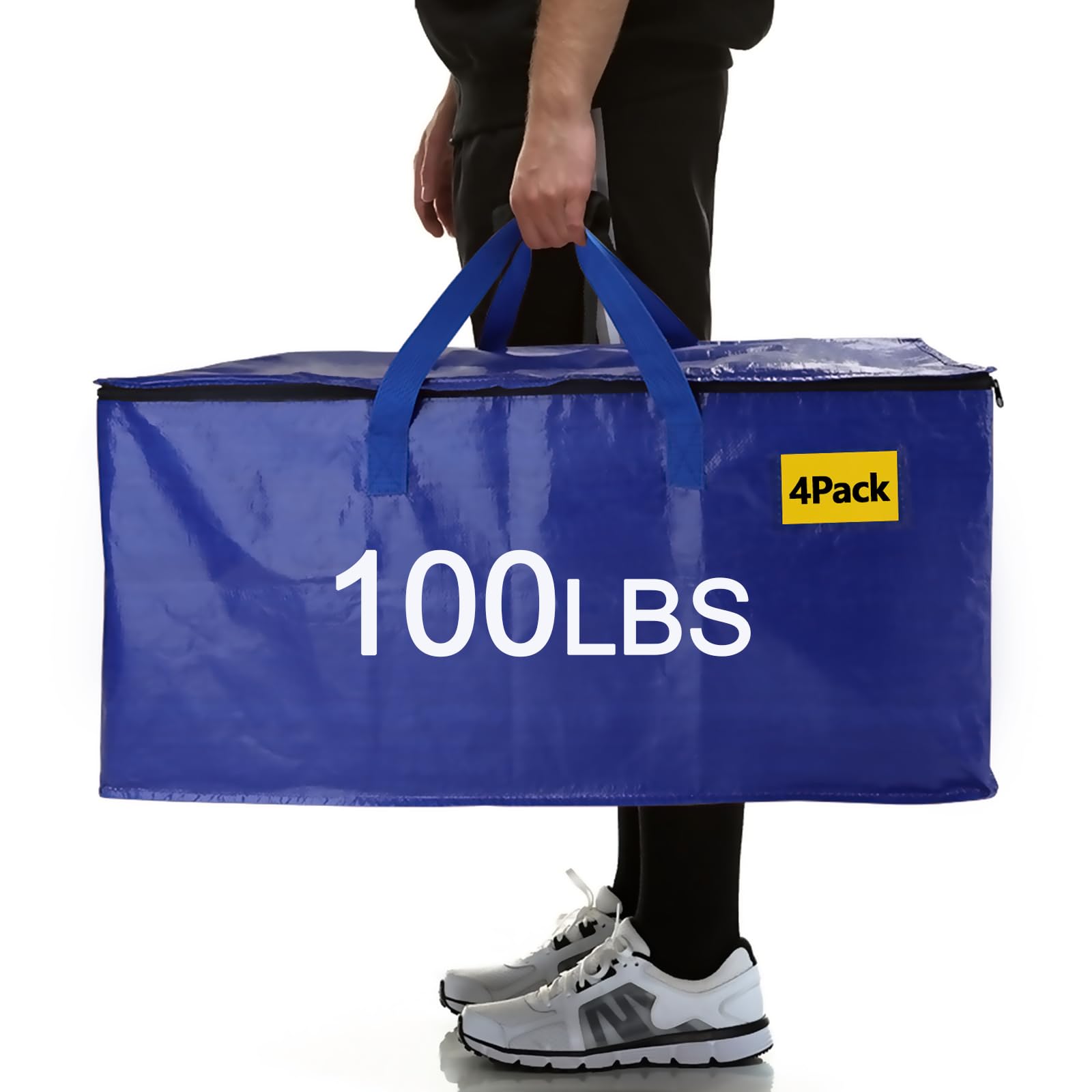 Amazon.com: Demiwise 4 Pack Waterproof Moving Bags with Strong Zippers ...