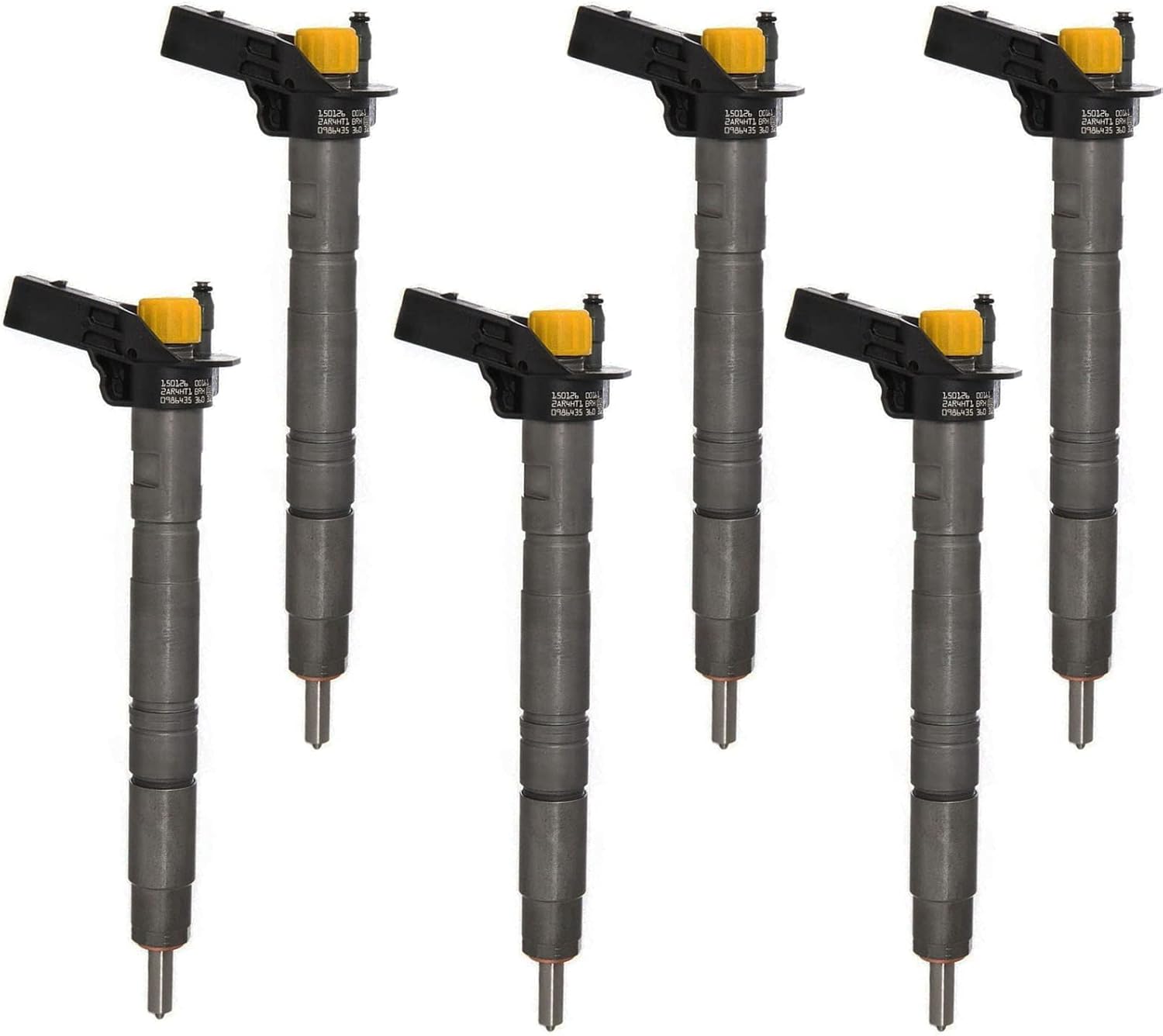 Amazon.com: Tenlioshun 6PC Fuel Injector Compatible with AUDI A4 A5 A6 ...
