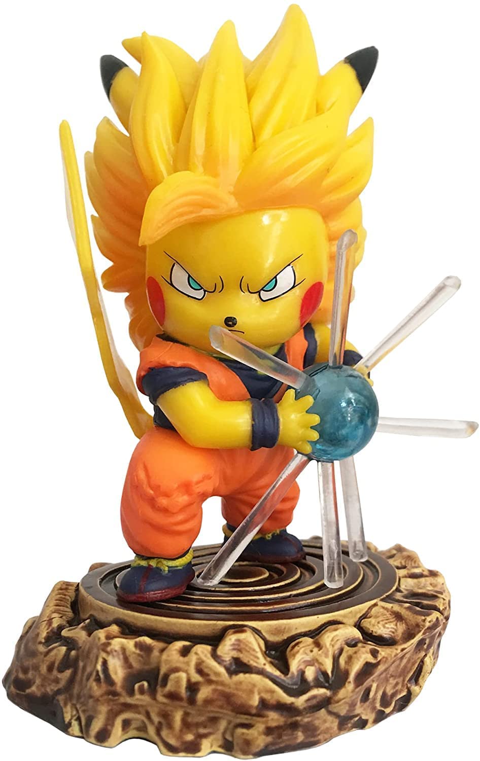 Buy DBZ Anime Action Figure Pika-Choo Pika Figurine Cosplay Goku Figure ...