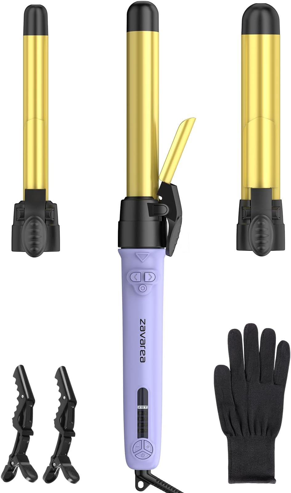 Amazon.com: Rotating Curling Iron, Curl Cycle, Automatic 0.75/1/1.25 ...