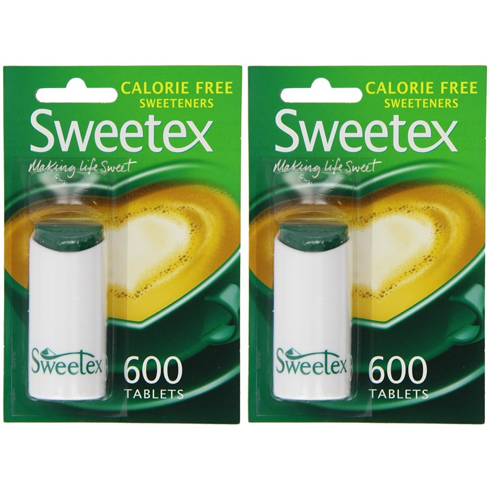 Sweetex Calorie Free Sweetener, 600 Tablets (Pack of 2) : Amazon.co.uk ...