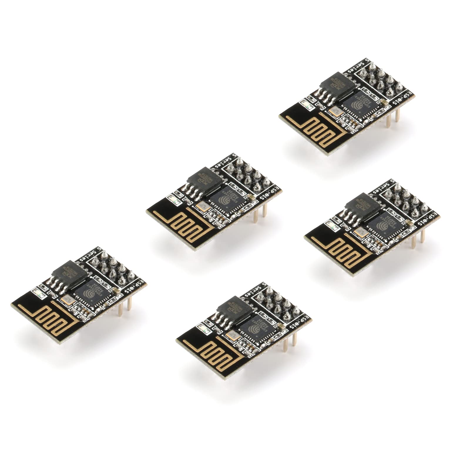 Jessinie 5pcs Esp8266 Esp 01s Serial Adapter Port To Wifi | Desertcart INDIA