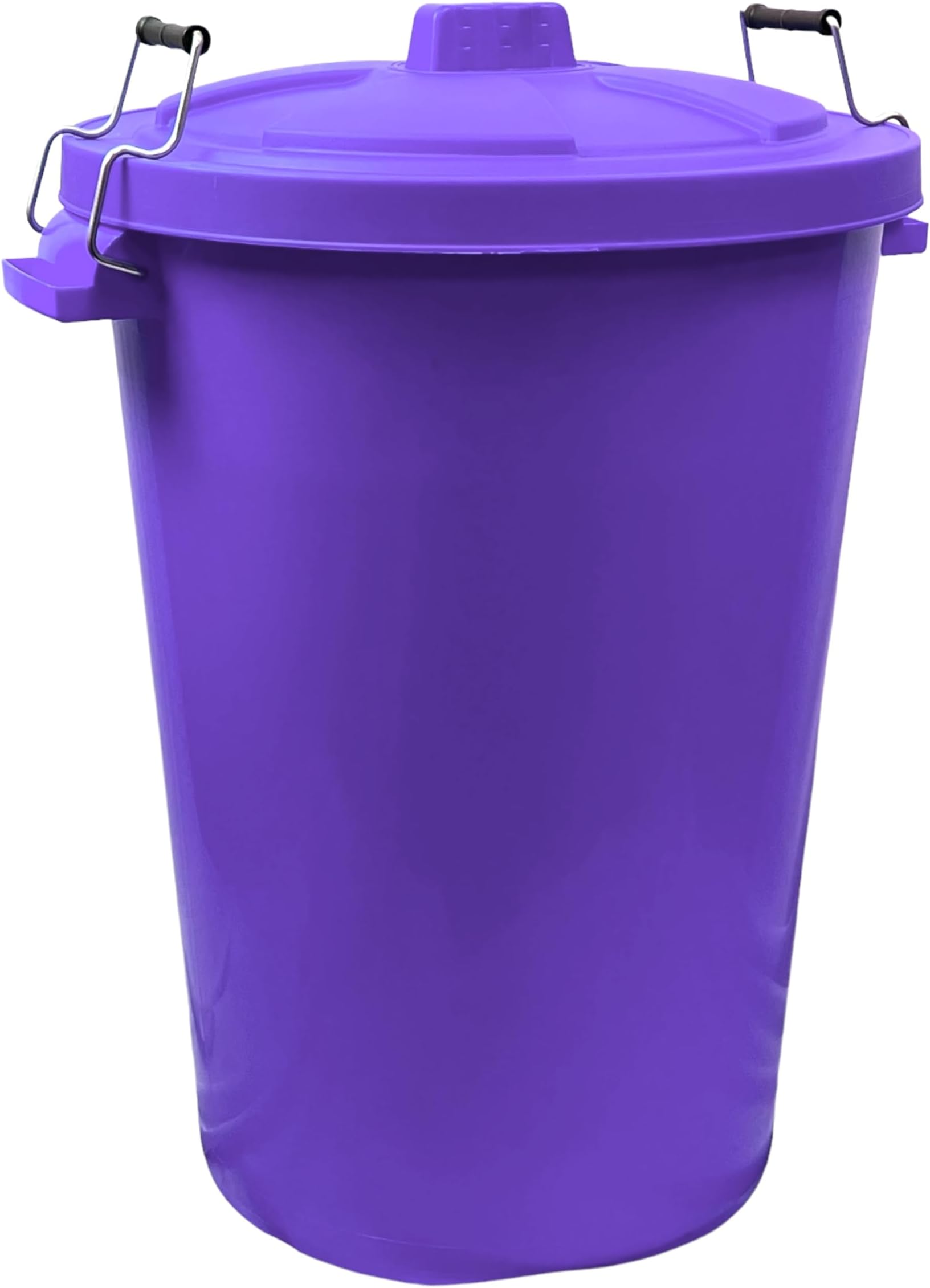 80L/85L - Blue - Litre Plastic Colour Bin Garden Rubbish Waste Dustbin ...