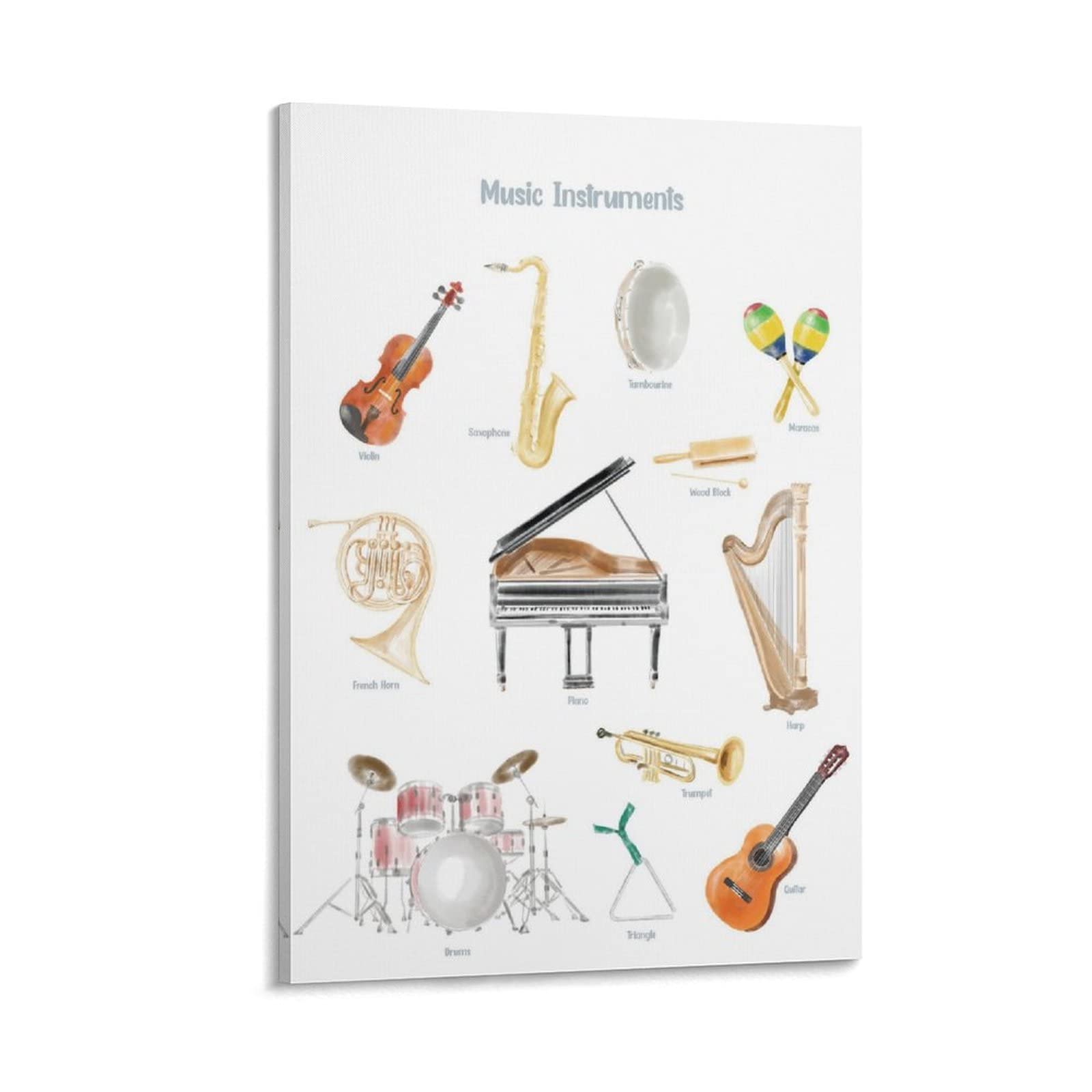 Classical Music Instruments Paintings