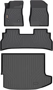 Amazon.com: Binmotor-Floor Mats Cargo Liner for Chevrolet 2024 2025 ...
