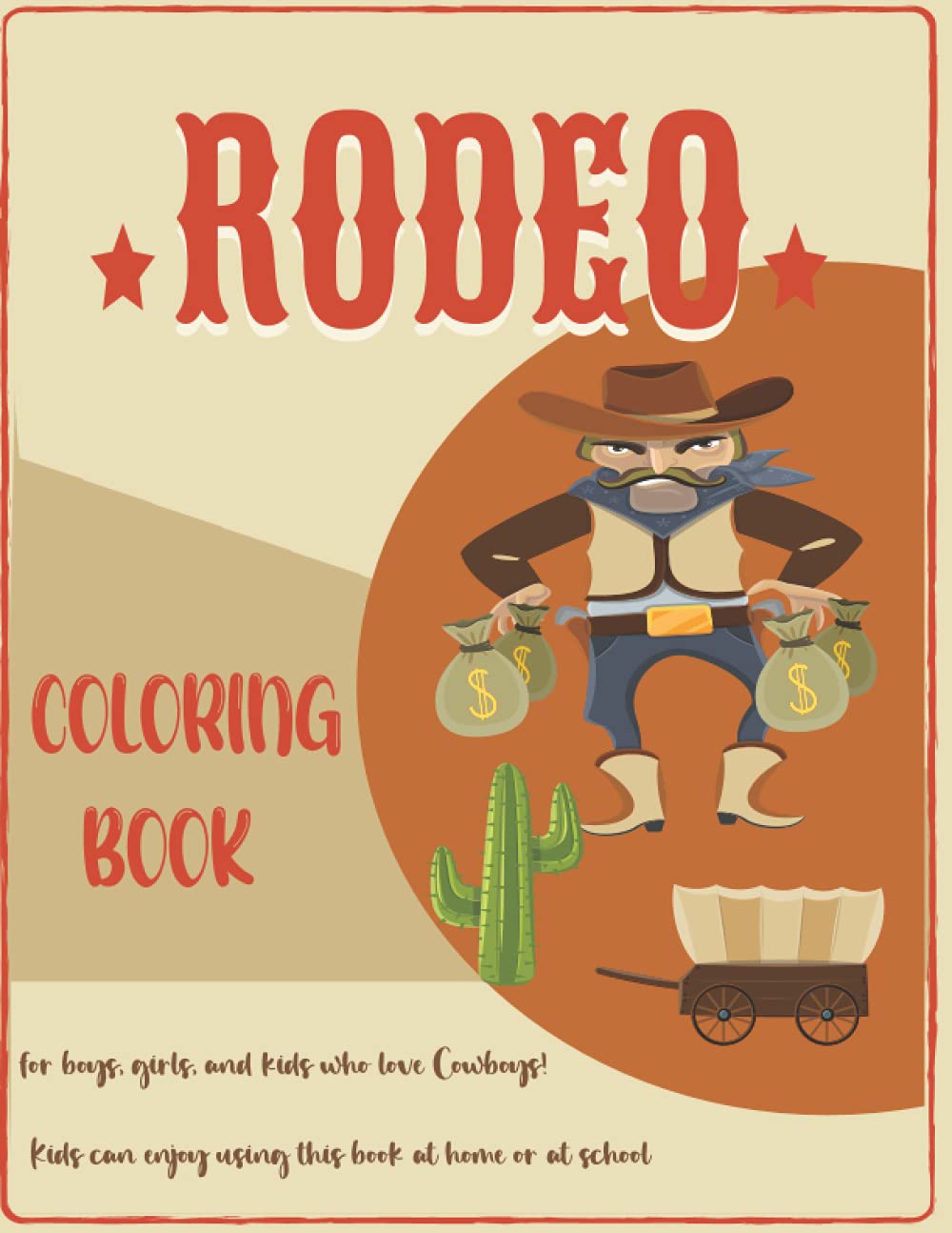 Buy Rodeo Coloring book: Cowboy Coloring Book , Western Rodeo Coloring ...