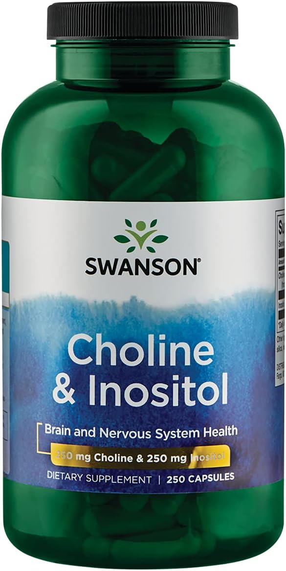 Amazon.com: Solgar Choline/Inositol 250/250mg 100 Vcaps 3-Pack : Health ...